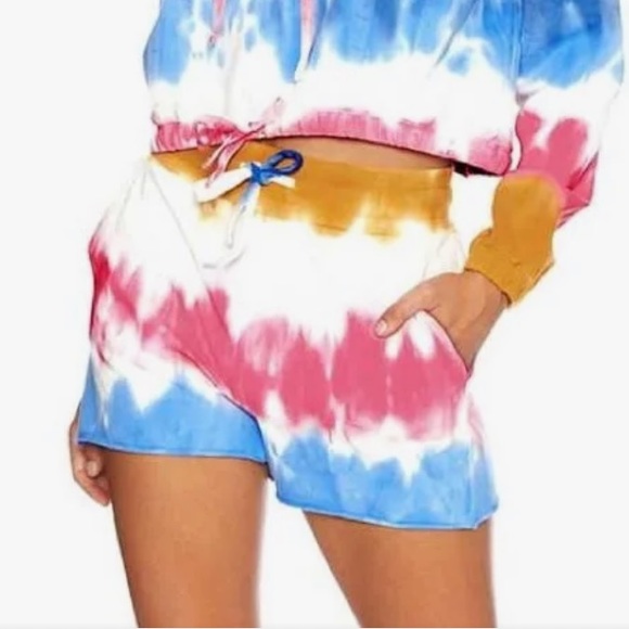 Beach Riot | Shorts | Beach Riot Nwt Primary Blue Red White Yellow Tie ...